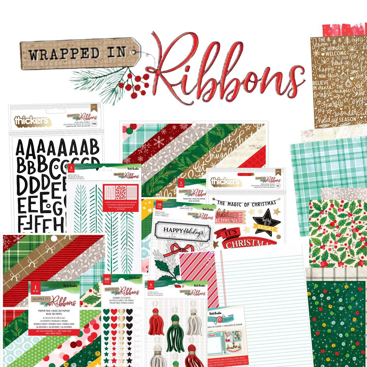 Wrapped in Ribbons – Vicki Boutin Design